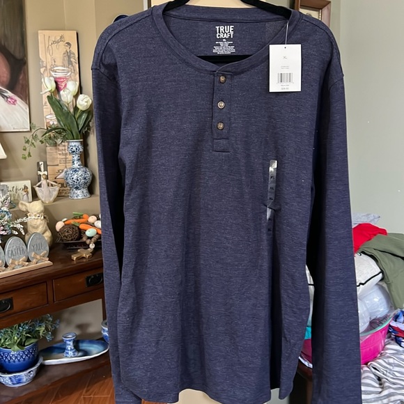 True Craft | Shirts | Nwt Mens True Craft Henley Long Sleeve Shirt | Poshmark